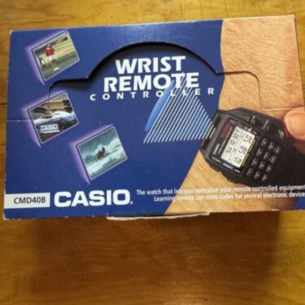 Vintage 1992 Casio CMD-40 Wrist Remote Controller watch NEW with ...