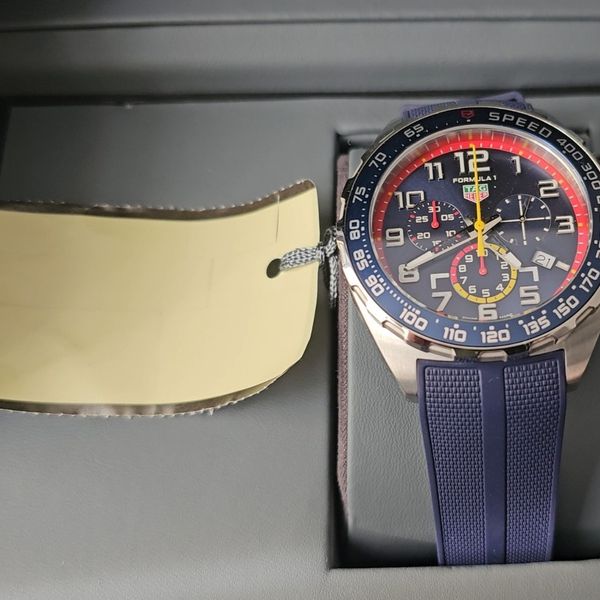 New Tag Heuer Formula 1 Quartz Chronograph X Red Men's Watch CAZ101AL ...