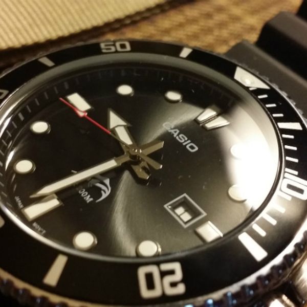 FSOT: Casio MDV106 - Submariner Homage | WatchCharts Marketplace