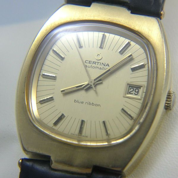 CERTINA Blue Ribbon automatic men's watch, 28 jewels, excellent ...