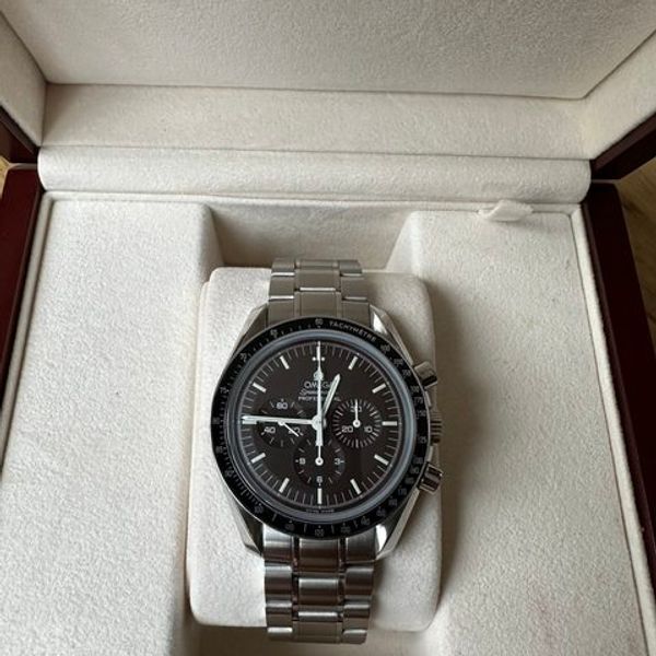 [$4,600 USD] Omega Speedmaster Sapphire Sandwich - Brown Chocolate Dial ...