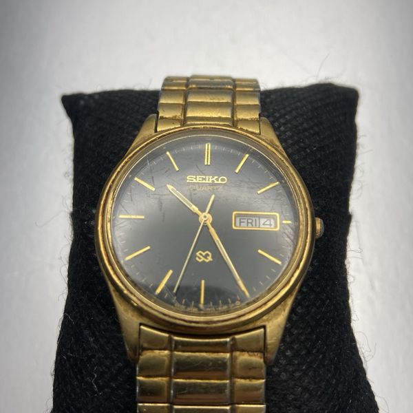 SEIKO Quartz SQ Day Date Water Resistant Vintage Watch | WatchCharts Marketplace