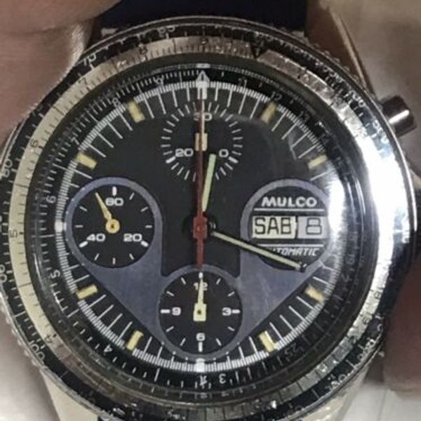 MULCO FLYGRAPH CHRONOGRAPH VALJOUX 7750 Great Condition | WatchCharts ...