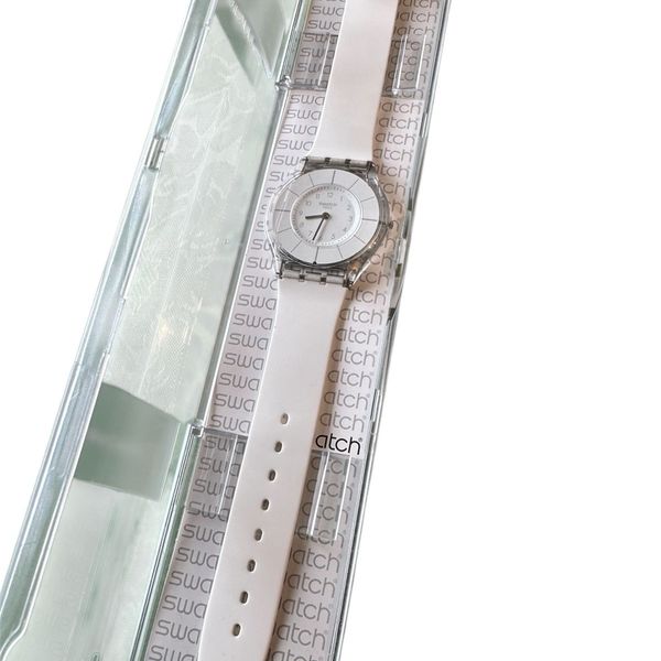 Swatch Skin Watch SFK360 White ClassinessÂ | WatchCharts Marketplace