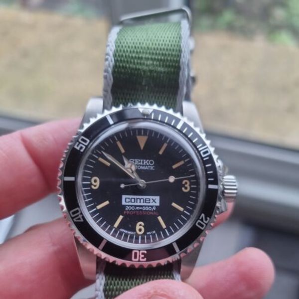 Seiko Sub Vintage Custom Build NH35 | WatchCharts Marketplace