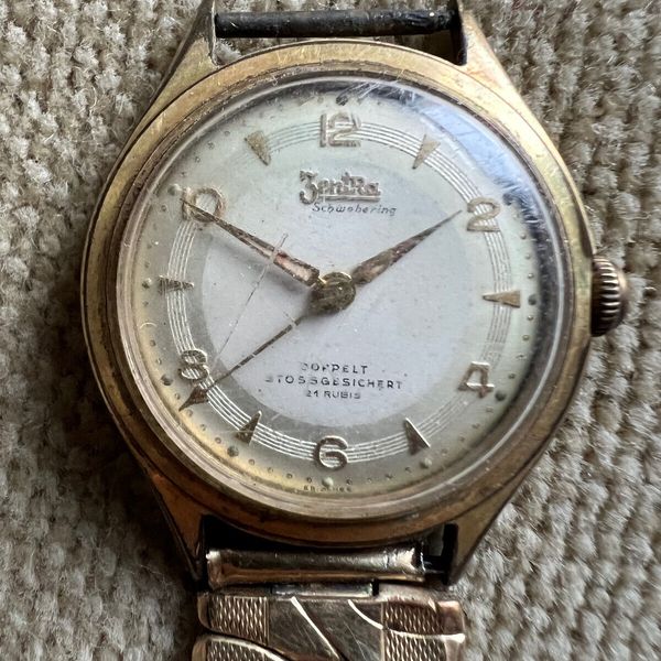 Vintage Zentra Floating Ring Wristwatch - 33mm Circa 1955 | WatchCharts ...