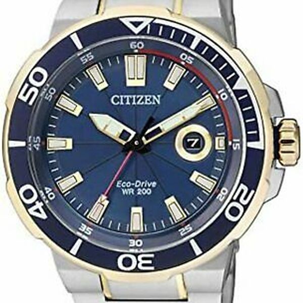 2020 NEW CITIZEN Watch overseas Model Eco-Drive AW1424-62L Men's Silver ...