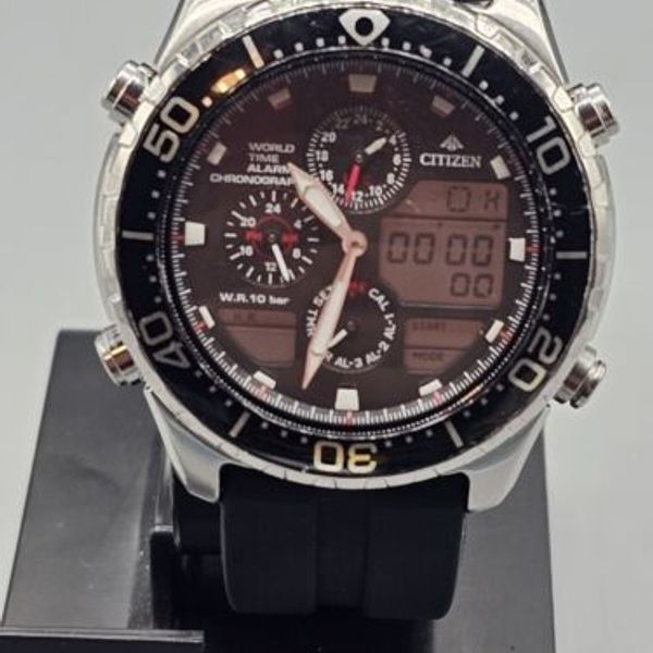Citizen Promaster C300-1016880 Mens Analog Digital 43mm Black Watch US ...