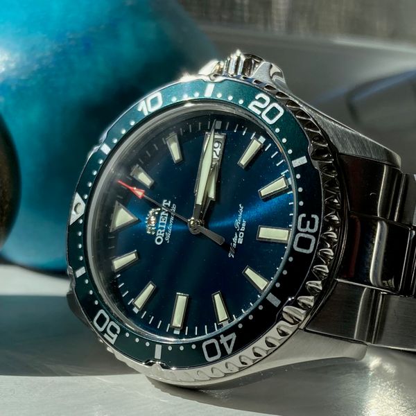 FS: Orient Kamasu on Super Jazzy Strapcode | WatchCharts