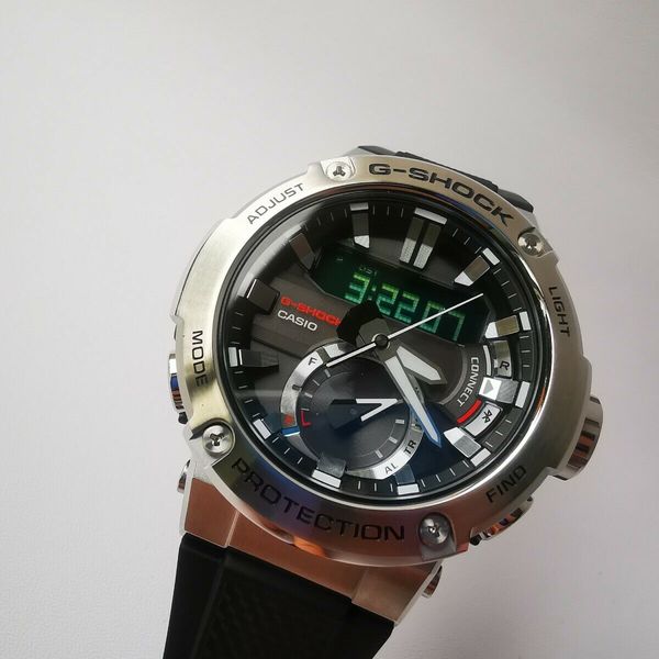 Casio GST-B200-1AER G-Shock Bluetooth Tough Solar Carbon-Reinforced ...