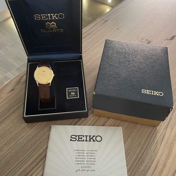 Vintage (1980) Seiko 5932-7000 SQ Menâ s Watch, Quartz, 30mm Face ...