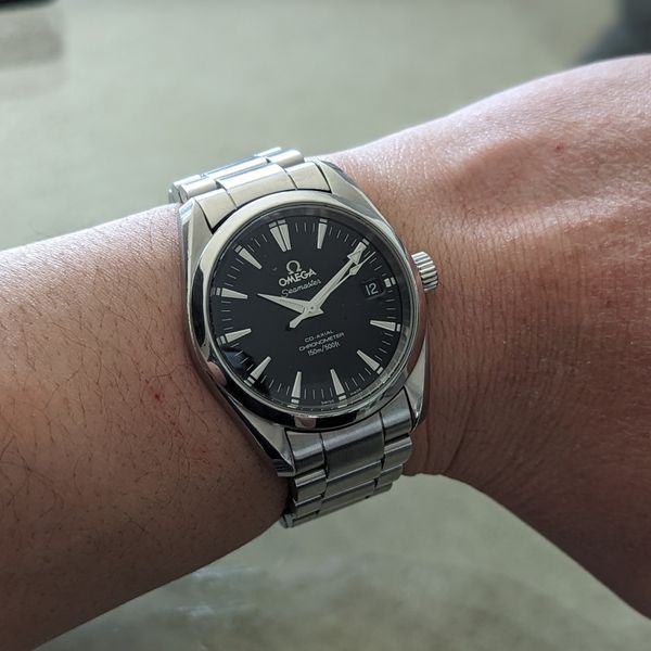 [WTS] [US] [SF,CA] Omega Aqua Terra Mid Size Black 36mm Automatic Co ...