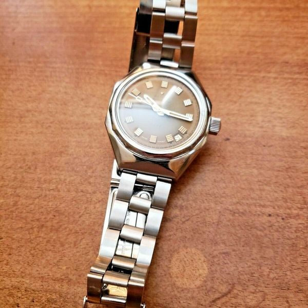 Zenith Defy vintage a3642 khaki fume dial and gay freres ladder ...