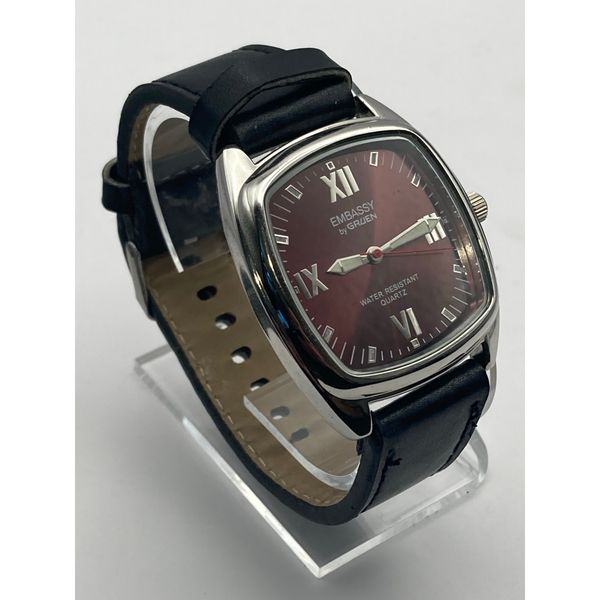 Embassy by Gruen Men's Watch 40mm Adjustable Band - New Battery - WR ...