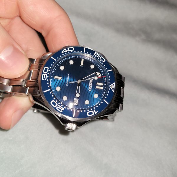 [WTT] Seiko Custom "Seamaster" Mod for Seiko Datejust Homage's ...