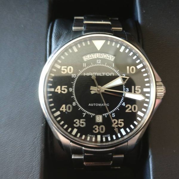 Hamilton Pilot day date auto. Interstellar watch | WatchCharts