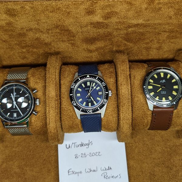 [$105 USD] a couple Homages, Lacz Denton Chronograph and Seestern 62MAS ...