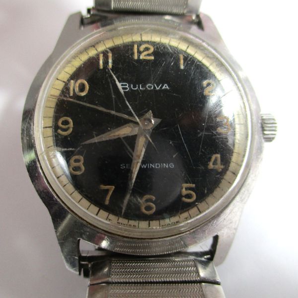 ** Vintage Bulova Self Wind Watch AS-IS Has Scratches | WatchCharts ...