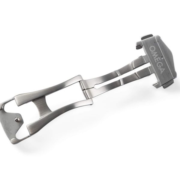 Omega Deployment Clasp 18mm Stainless Steel Steel Buckle with Attached ...
