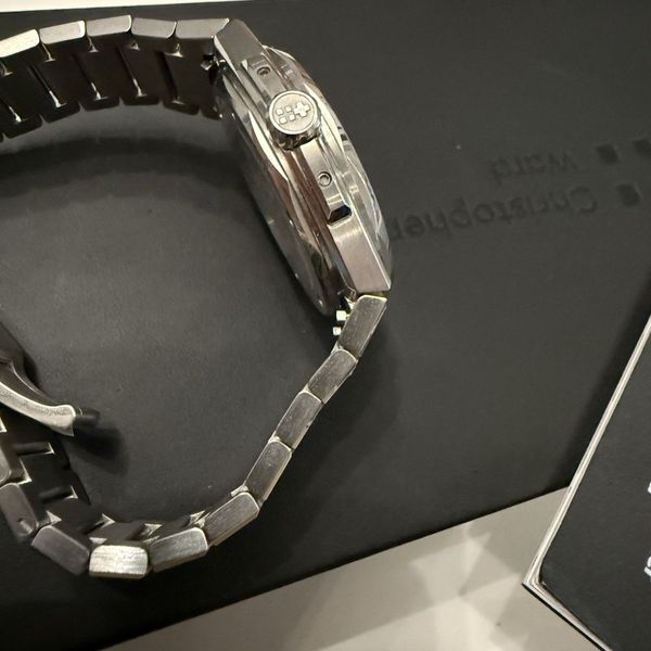 Christopher Ward Twelve C12- Glacier Blue 40mm on Bracelet + rubber ...
