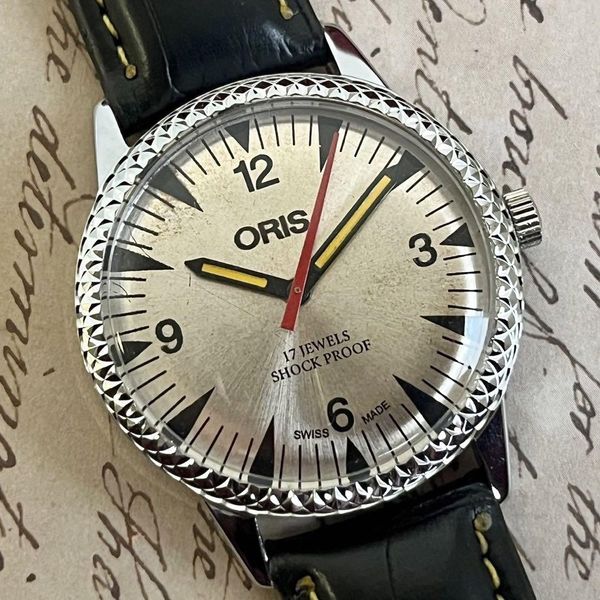 Oris Hand-Wind Mechanical 1980 Vintage Men's Watch 202 /Outlet product ...