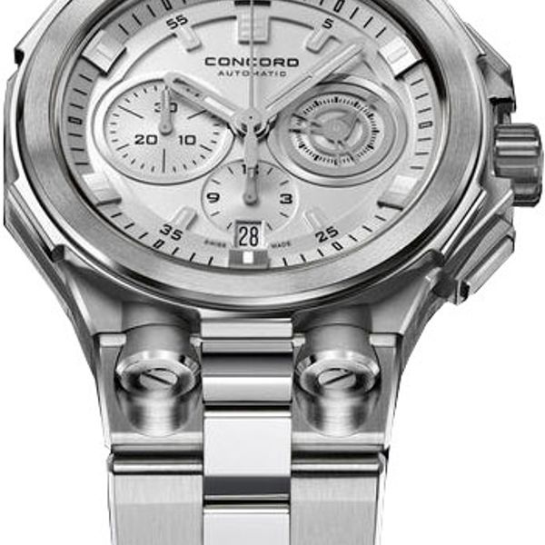 FS: Concord C2 Chronograph Watch Model 0320177| Steel Bracelet | BNIB ...