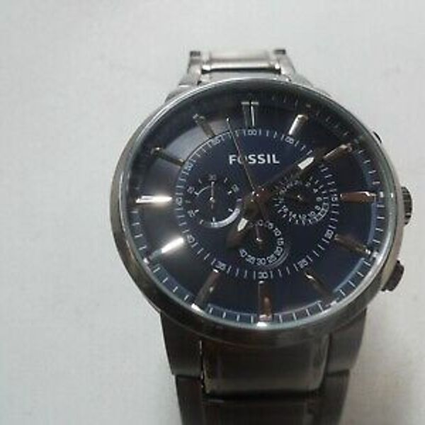 Fossil Chronograph Men's.Quartz,Battery & Water Resistant Analog Watch ...