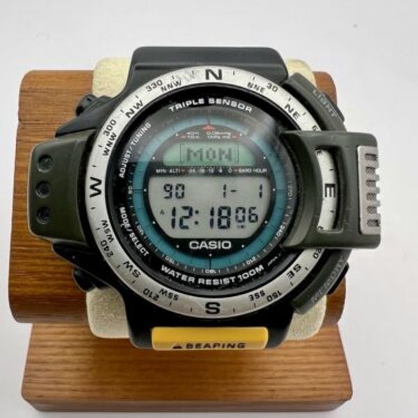 Casio Men ATC-1200 Triple Sensor Multifunction Quartz Digital Watch ...