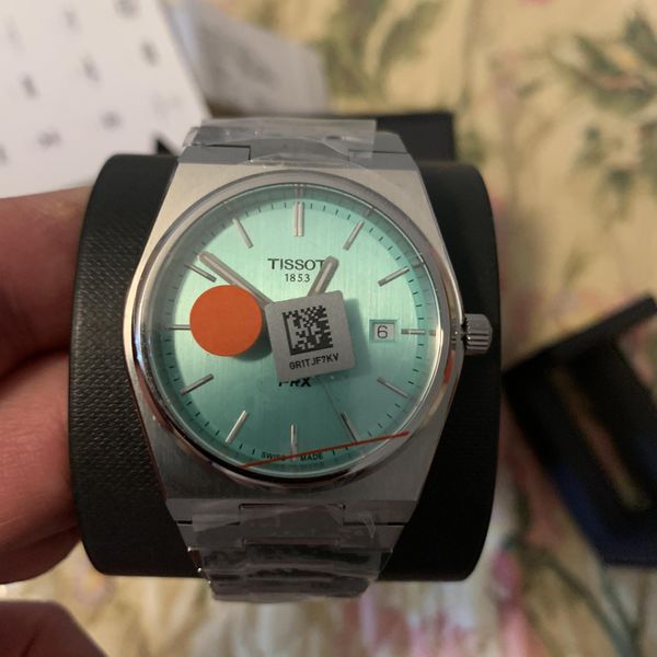 [WTS] MINT CONDITION TISSOT PRX QUARTZ/ TIFFANY BLUE-MINT GREEN ...