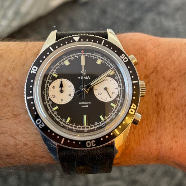 [WTS] Yema Speedgraf automatic chronograph watch (39mm) | WatchCharts ...