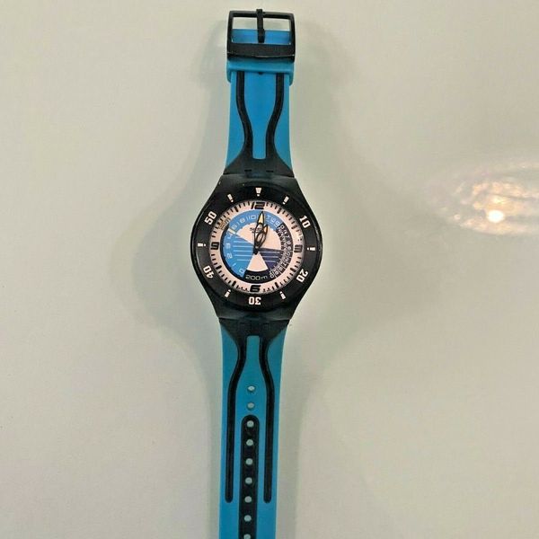 Swatch Sport Active Fun Scuba Watch New Battery For Diver | WatchCharts ...