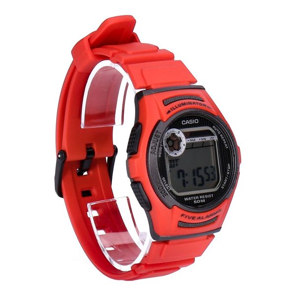 Casio Watch Digital Watch Red Collection Wristwatch Like New ...