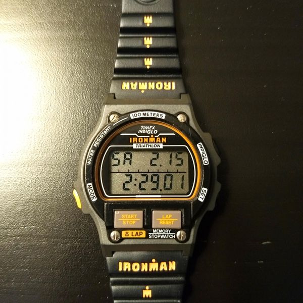 FS: Vintage 1993 Timex Ironman Triathlon 8-lap with fresh battery and ...