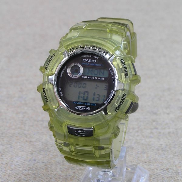 90s RETRO CASIO G-SHOCK GL-201 Transparent Watch [New Battery] - Japan ...