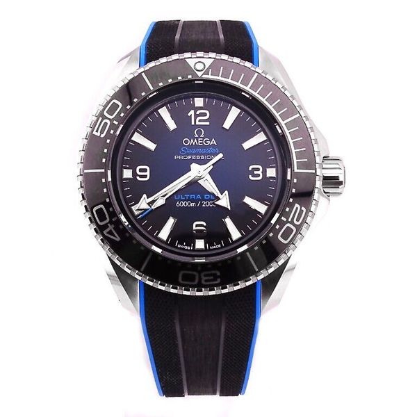 Omega Seamaster Ultra Deep 2023 45mm with rubber strap 2023 UNWORN ...