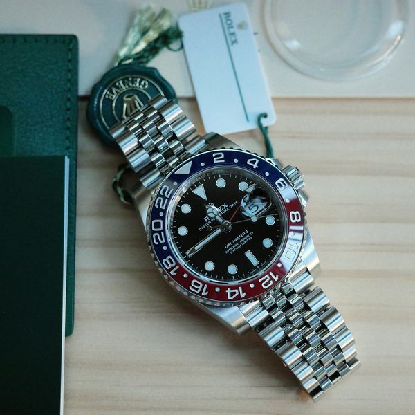 FS: New 2021 Rolex GMT Master II Pepsi 126710BLRO | WatchCharts ...