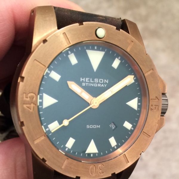 **SOLD**FS: Helson Stingray Bronze | WatchCharts