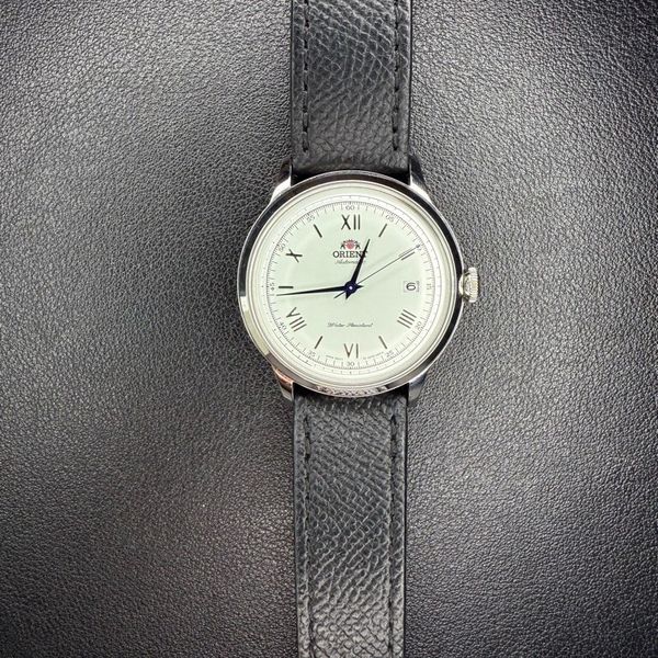 Orient Bambino gen 2 v2 FAC00009W0, White Face w/ Blue Hands & black ...