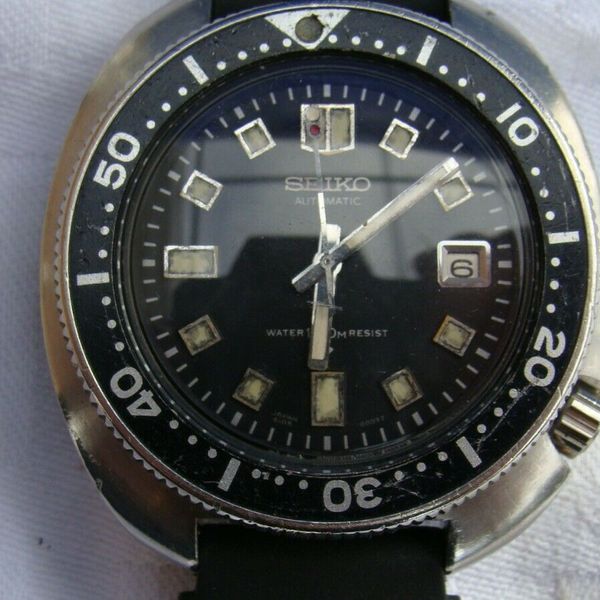 Vintage Seiko Dive Watch 6105-8119 with hack mov't | WatchCharts