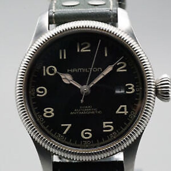 [Near MINT] Hamilton Khaki Team Earth Harrison Ford H604551 Men ...