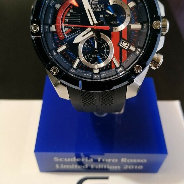CASIO EDIFICE EFR-559TRP-2A CHRONOGRAPH SCUDERIA TORO ROSSO LIMITED ...