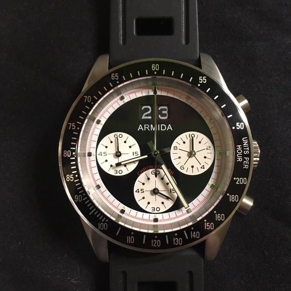 FS: Armida a10, Quartz Chronograph, Reverse Panda Dial | WatchCharts ...