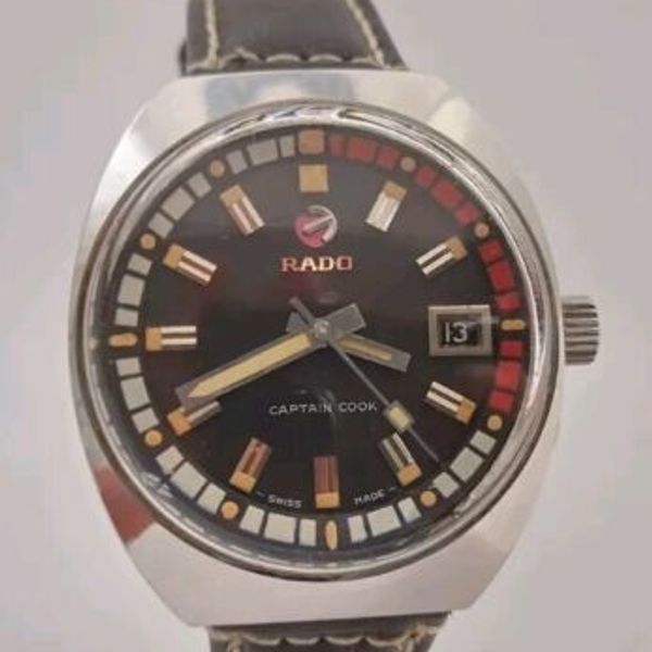 Vintage Rado CAPTAIN COOK Mk 2 Automatic watch Ref 11773. Runs But ...