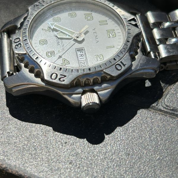 YEMA diver men WATCH Quartz - ALL Works Nice And Clean! 200M ...