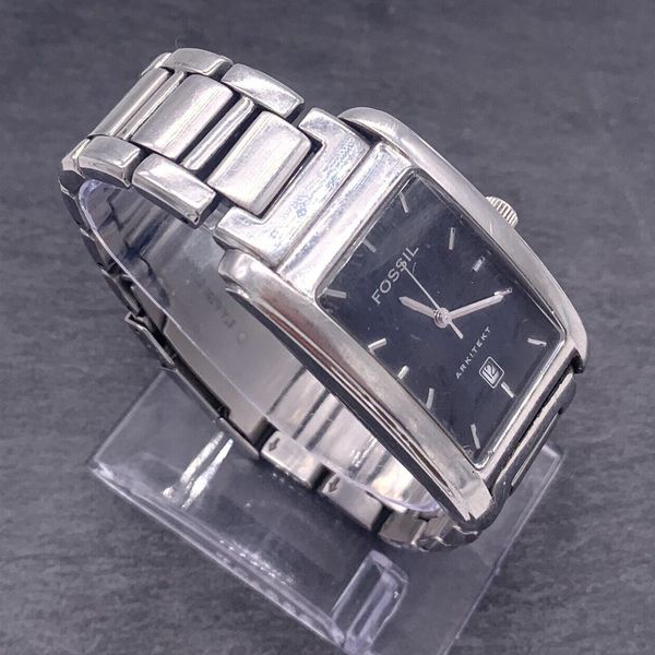 Fossil Arkitekt Men's Watch, 5 ATM, Stainless Steel, Quartz with New ...