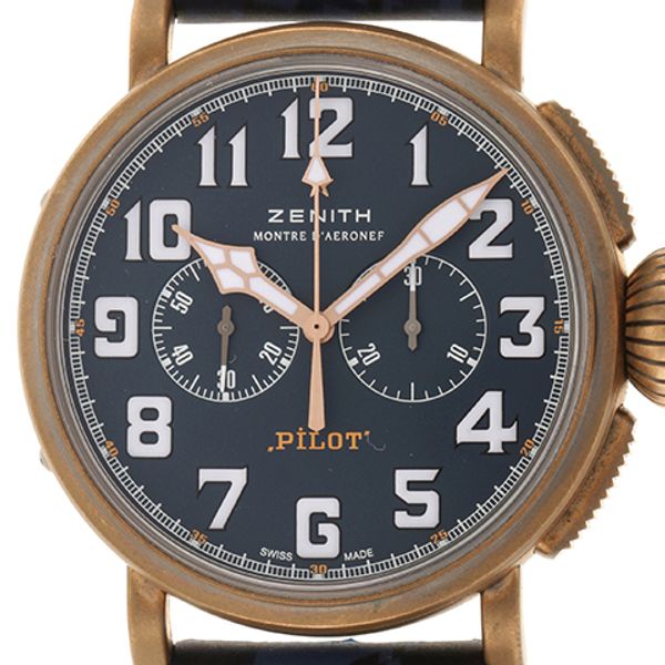 ZENITH Zenith watch pilot type 20 chronograph extra special self ...