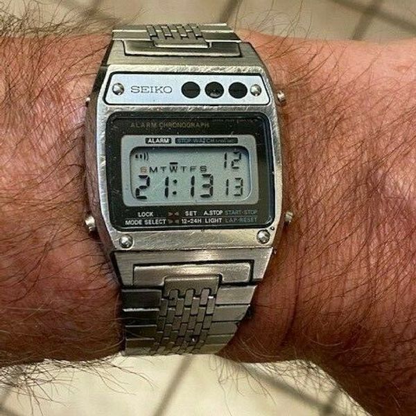 Vintage Seiko LCD A639-5060 Watch 1981 Fully Functional, New Battery ...