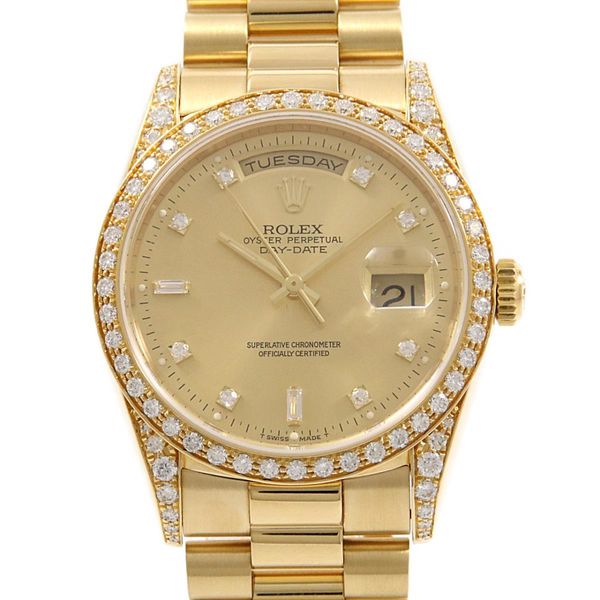 Rolex 18388 A. Day-Date YG Automatic Volume [Used] | WatchCharts