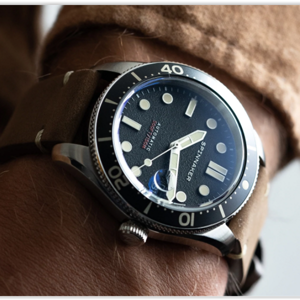 FSO: BNIB SPINNAKER MID-SIZE CROFT "ANCHOR BLACK" -- SAPPHIRE, WR ...