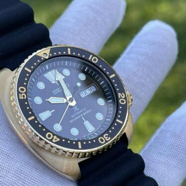Seiko SRPC44 Gold Turtle Like New | WatchCharts